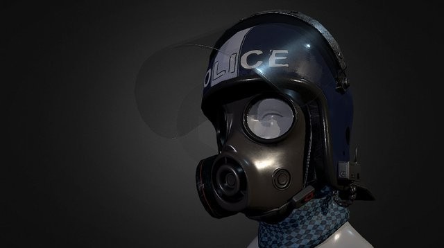 ArtStation - PBR Helmet and Mask