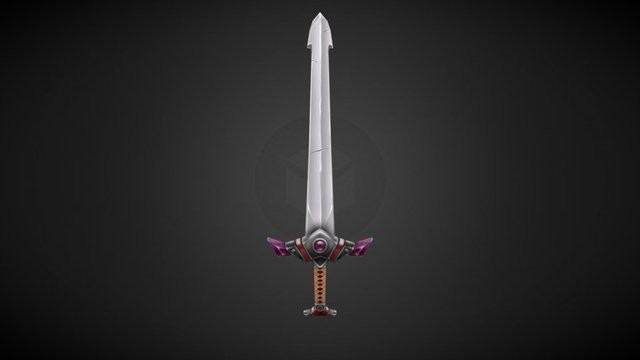 ArtStation - Hand Painted Sword