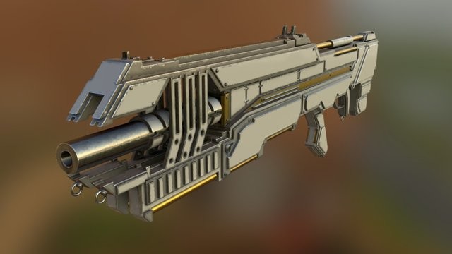 ArtStation - Lancer Rifle