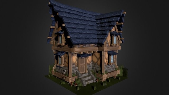 ArtStation - Stylized House