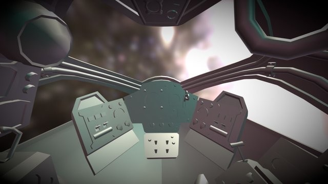 ArtStation - Sci-Fi Cockpit Environment