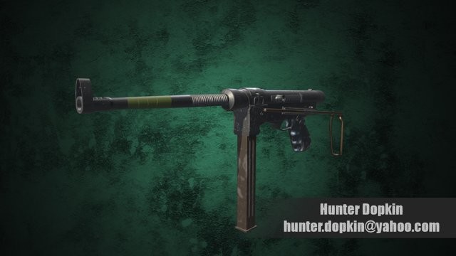 ArtStation - Vigneron M2 Submachine Gun