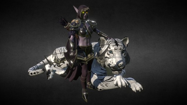 ArtStation - Sylvanas and King Bangalash