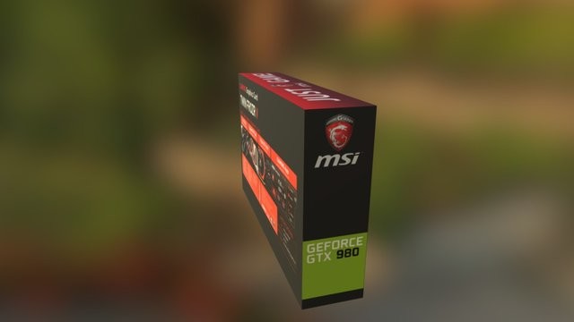 ArtStation - GTX 980 Box Asset