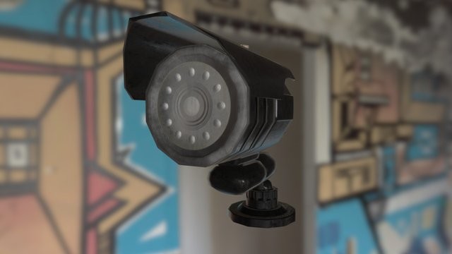 ArtStation - CCTV Surveillance Camera with PBR material