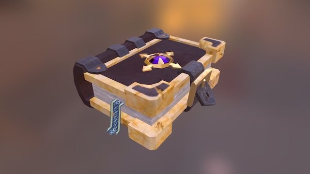 ArtStation - Book Magic Low Poly