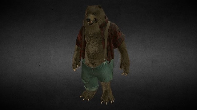 ArtStation - Werebear Model