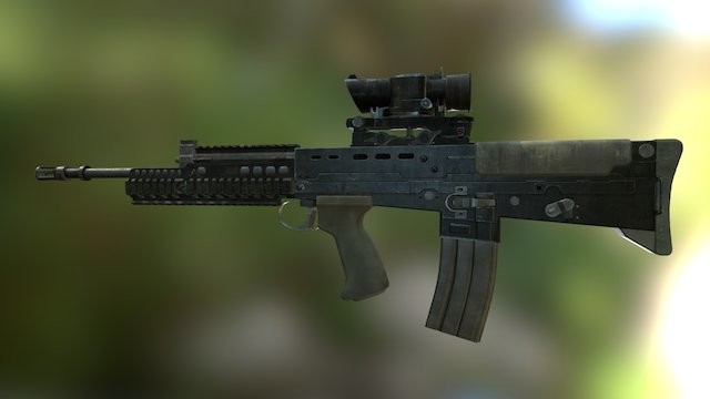 ArtStation - L85A2 (SA-80A2) 2012