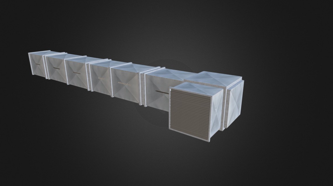 ArtStation - Air Vent|Lab 3D Environment