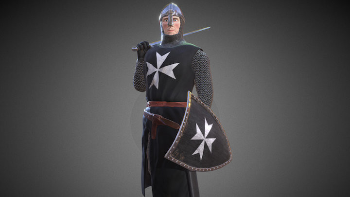 ArtStation - Knight Hospitaller
