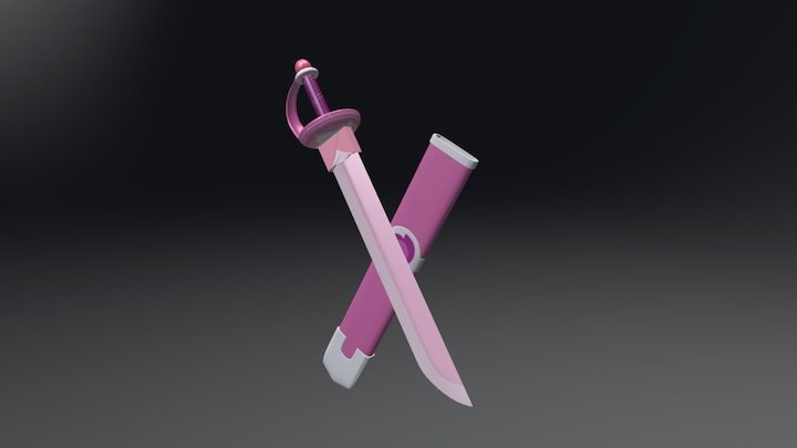 ArtStation - Rose/Connie's Sword & Scabbard (Steven Universe)