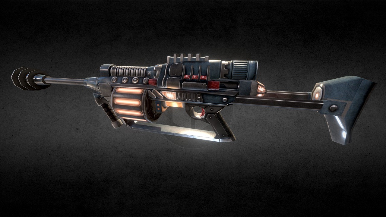 ArtStation - Arcus Rifle