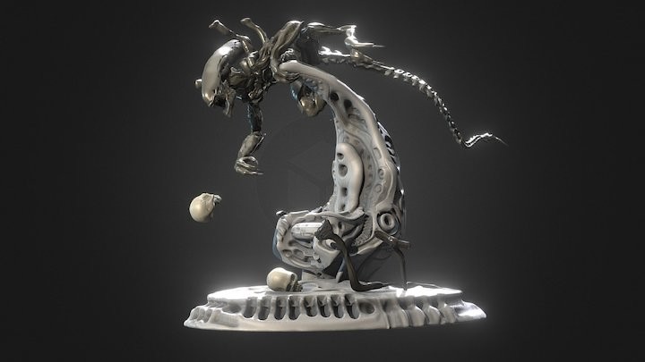 ArtStation - Aliens throne