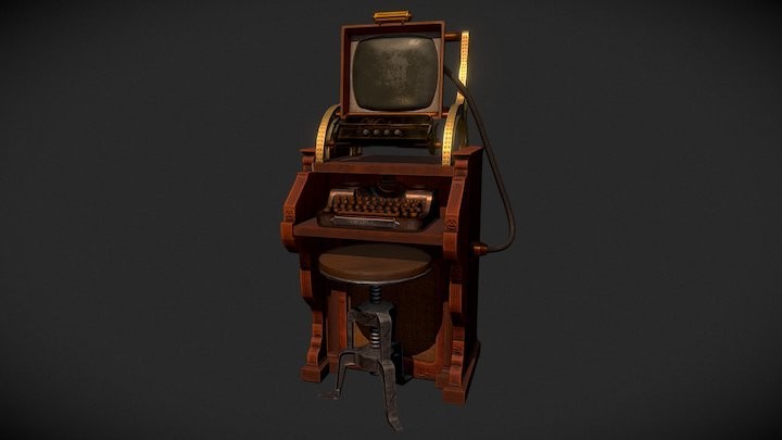 ArtStation - Steampunk Computer