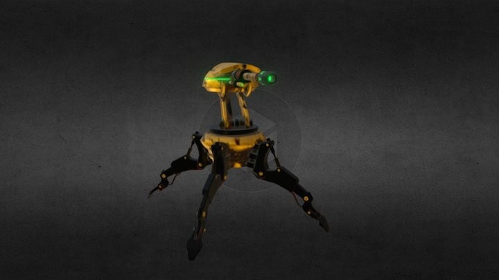 ArtStation - Defense Turret