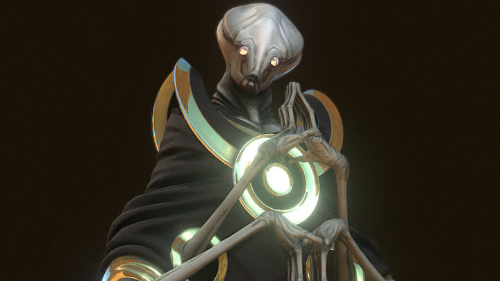 ArtStation - Fritz from Galactic Allies