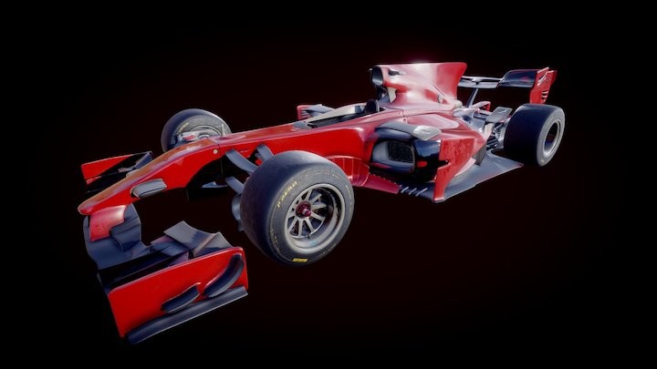 ArtStation - F1 Car