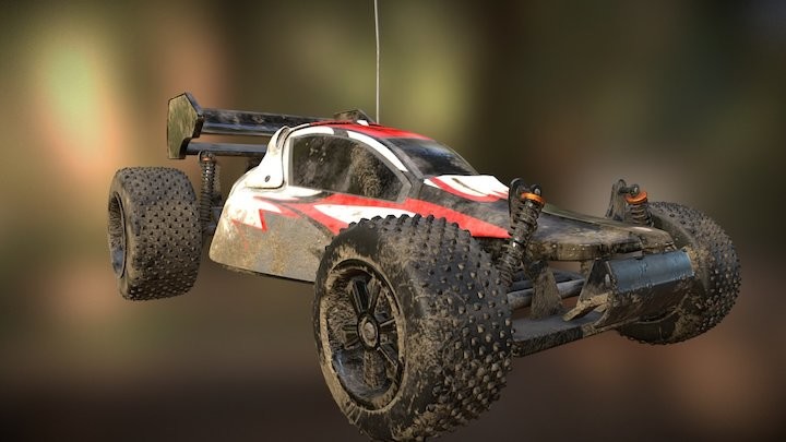 ArtStation - RC Buggy (Modeling and Texturing)
