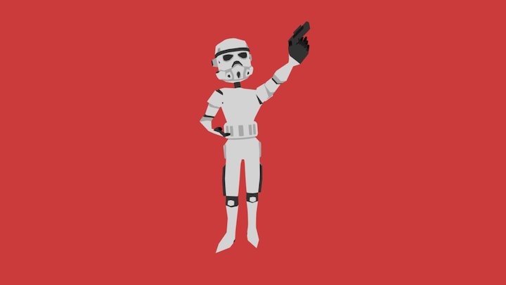 ArtStation - Low Poly Stormtrooper Animation
