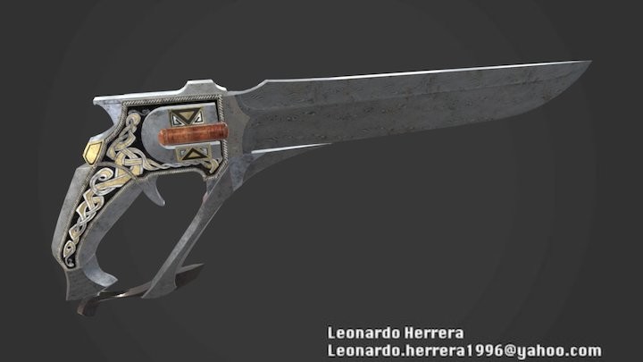 ArtStation - Revolver Dagger