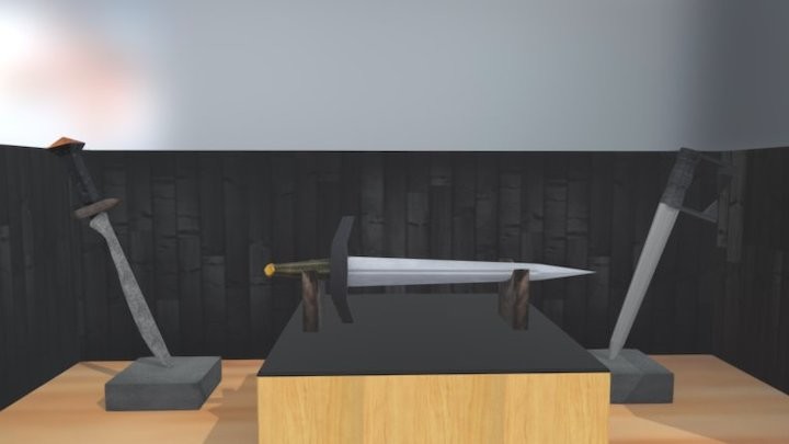 ArtStation - Sword Room