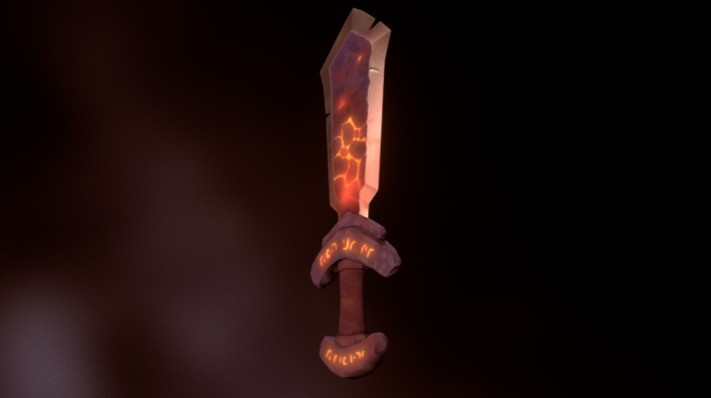 ArtStation - Fire Sword