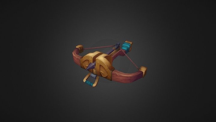 ArtStation - Stylized Crossbow