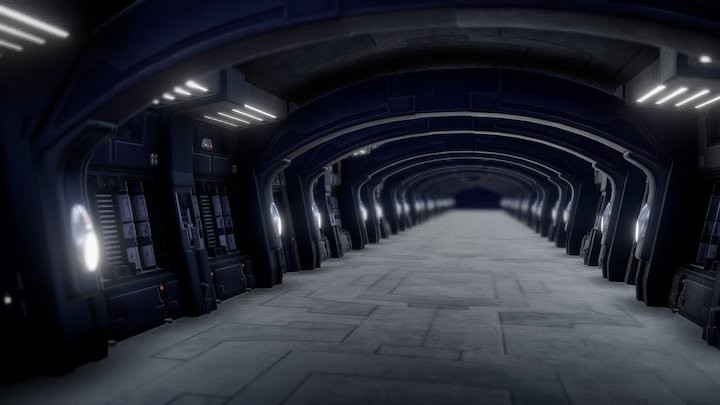 ArtStation - Grievous Ship Hallway | Star Wars Episode 3