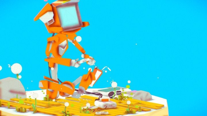 ArtStation - CRT Nintendo Robot