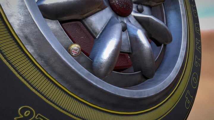 ArtStation - A Car Wheel