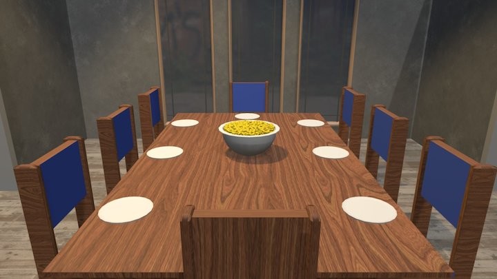 ArtStation - Dinner Table