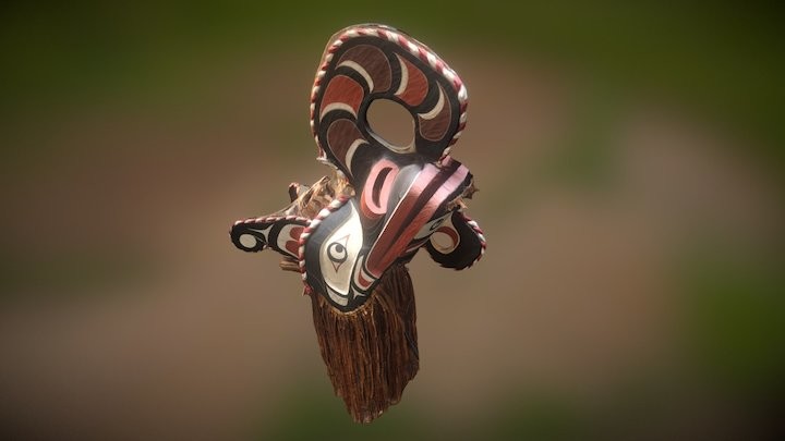 ArtStation - Mask - Galukwamt (Hooked beak)