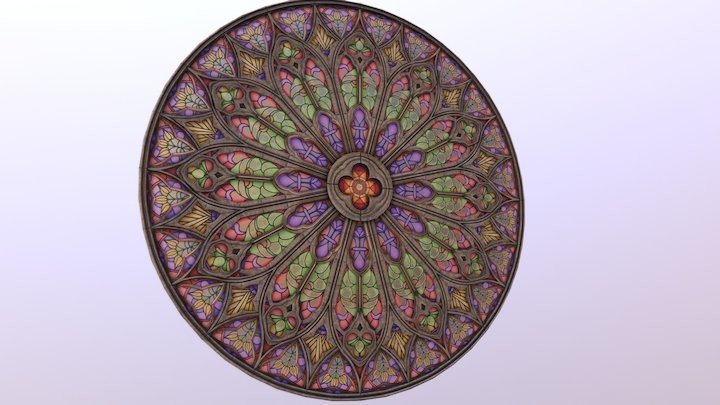 ArtStation - Rosace Window Style : Medieval