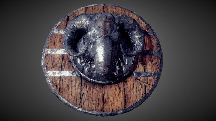 ArtStation - Ram Fantasy Shield