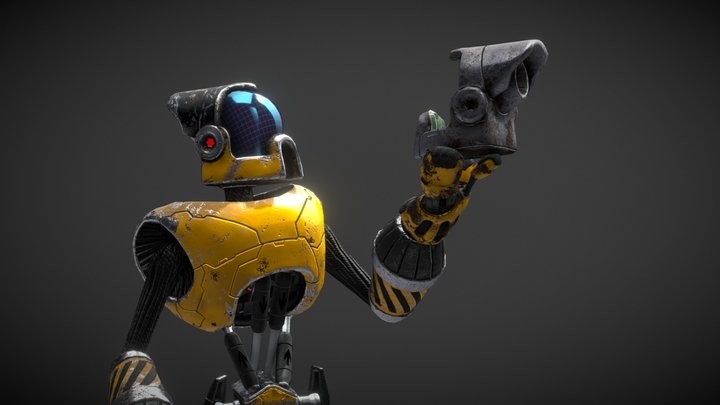 ArtStation - Robot Mascot
