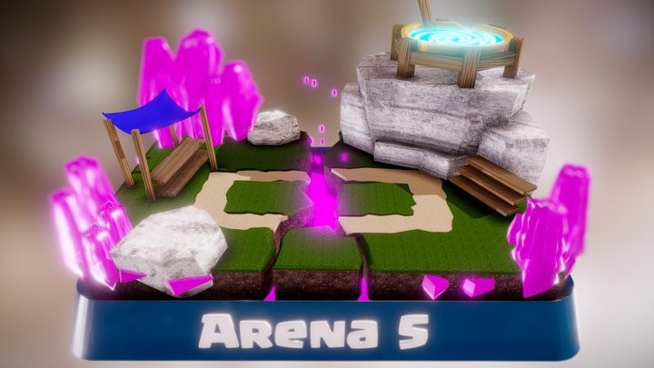 ArtStation - CLASH ROYALE - ARENA 05