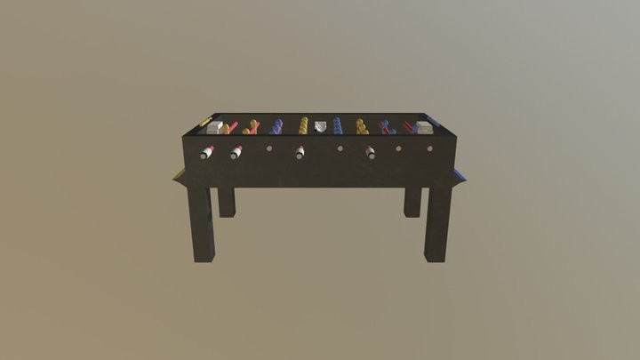 ArtStation - Kicker-Table [Low Poly]