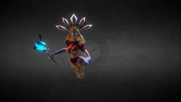 ArtStation - Dungeon Keeper Mobile - Animation - Sorceress