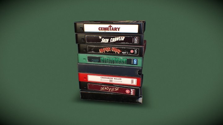 ArtStation - Horror Movie Stack