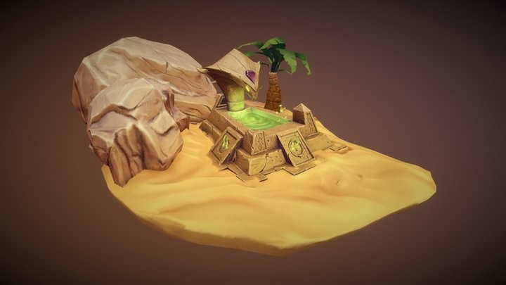 ArtStation - Snake shrine