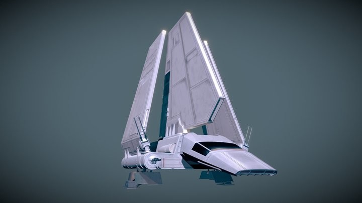 ArtStation - Imperial Shuttle