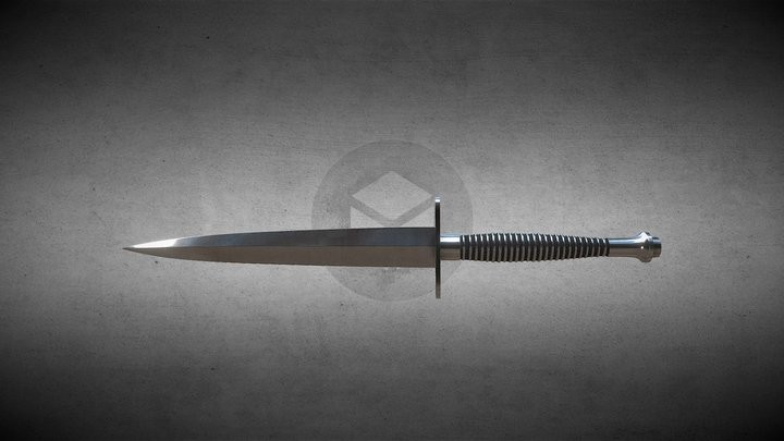 ArtStation - BRITISH WWII COMMANDO KNIFE