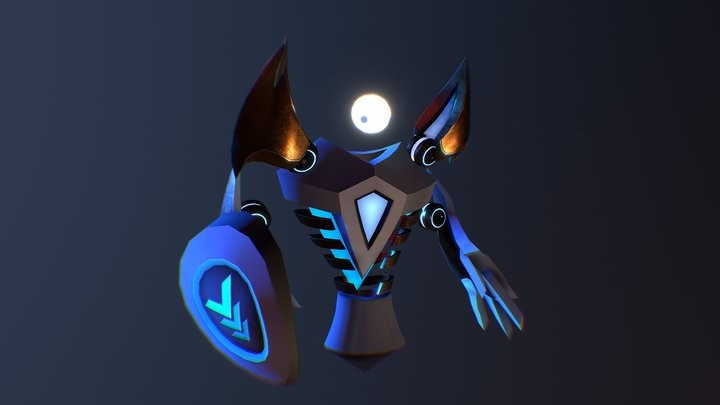 ArtStation - Robot Game Ictus-Bot