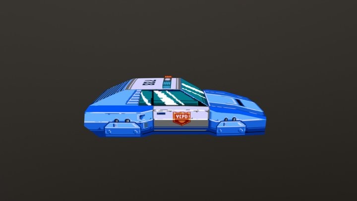 ArtStation - Low-Fi Squad Car