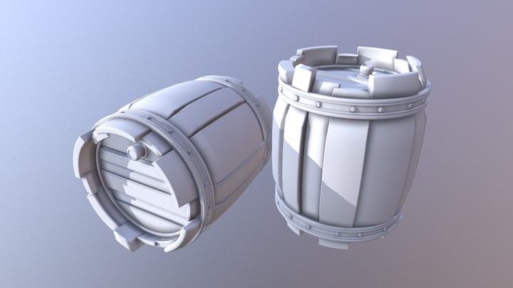 ArtStation - Barrel (WIP)