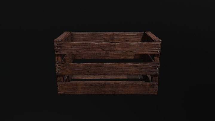 ArtStation - Crate: Hand Painted Low Resolution
