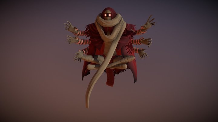 ArtStation - Trials of Thoth - Fire Enemy