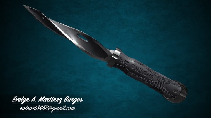 ArtStation - Tri-Edged Dagger