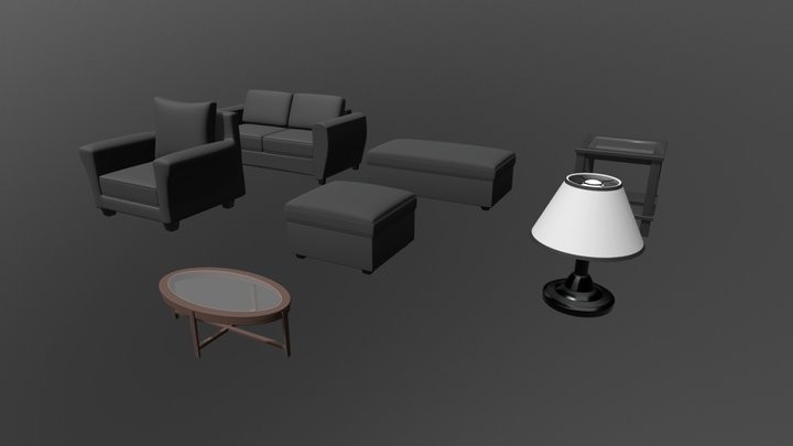 ArtStation - Modern Living Room Asset Pack
