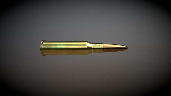 ArtStation - 7.62mm Bullet